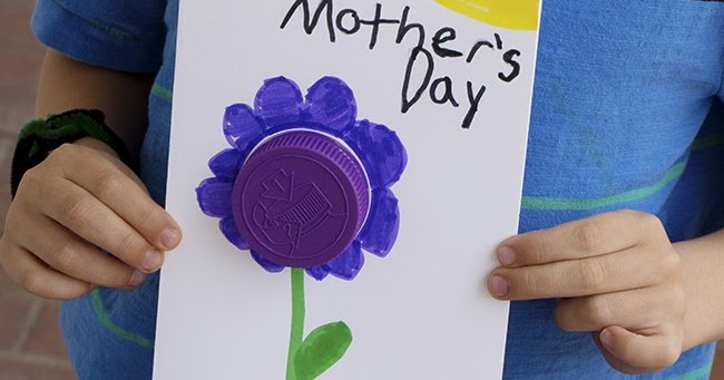 Kindergarten and Mooneyisms: Easy 3-D Mother's Day Card