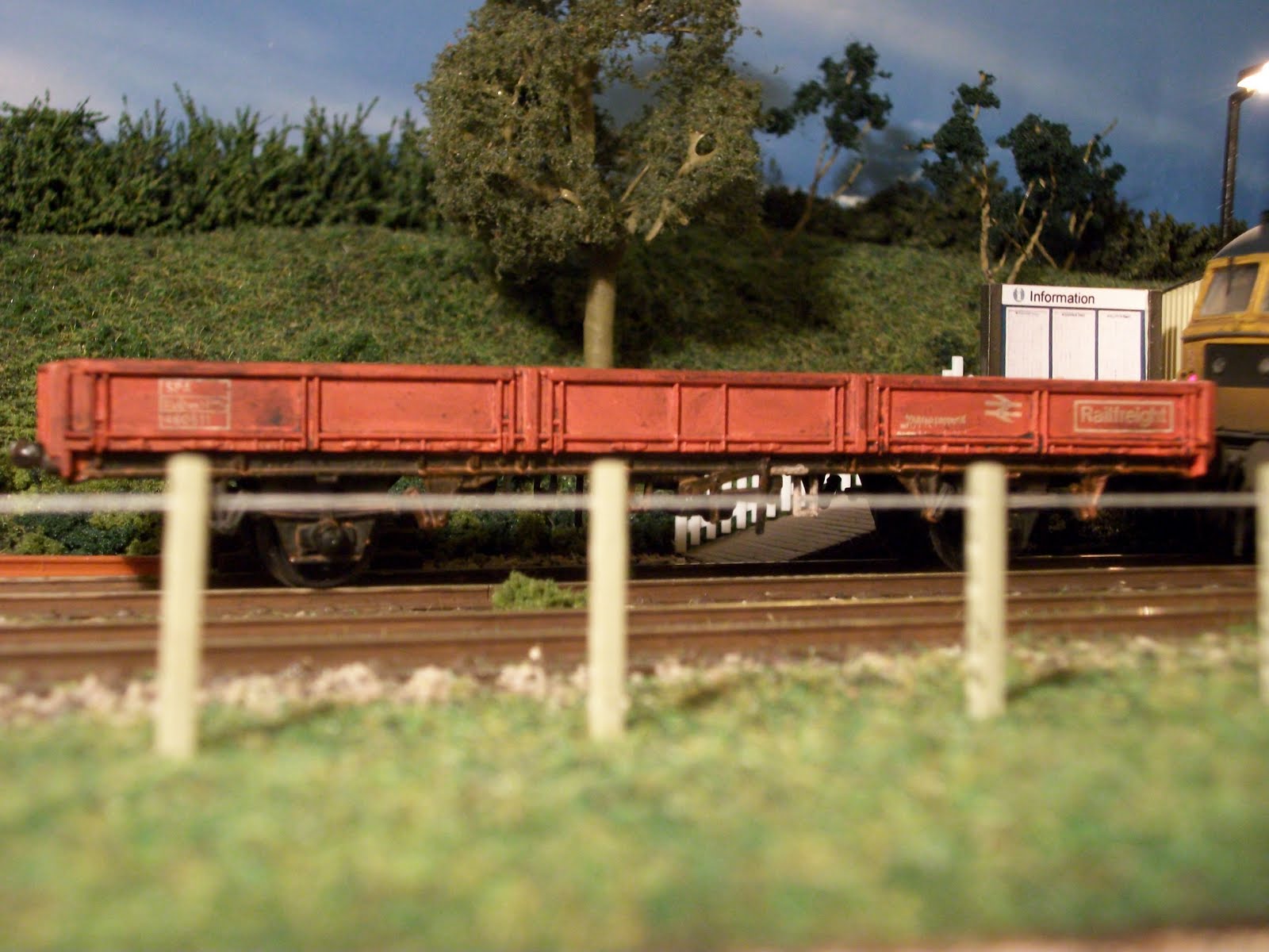 Choppers Railway: Watergate Halt: Wagons: a CCT, SPA and ECC wagon
