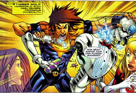 The Legion of Super Bloggers! : Who's Who: Timber Wolf