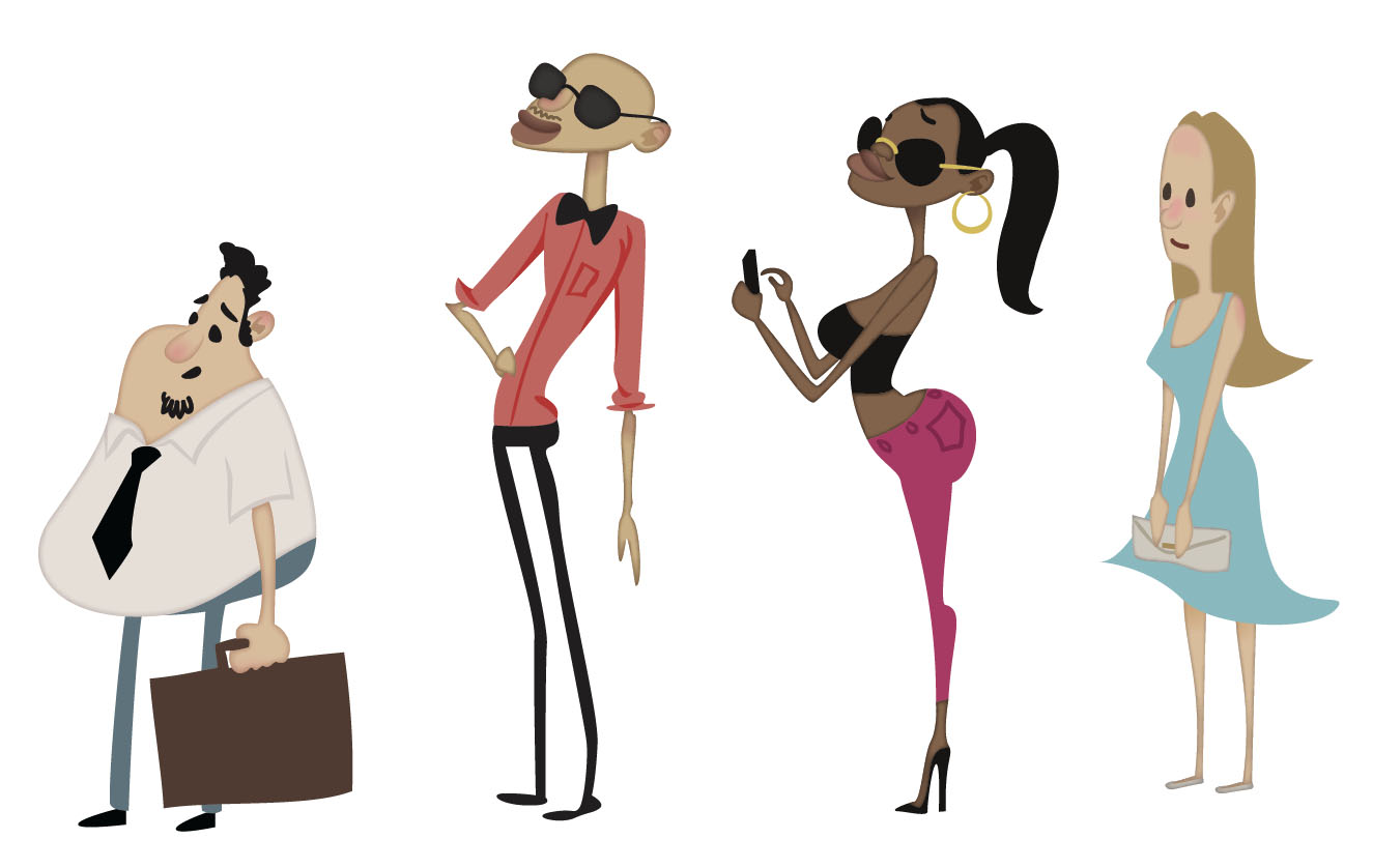 Andrea Gerstmann Art: Simple People