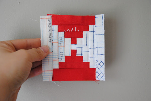 1/4" mark: Daily. patchwork. stitch