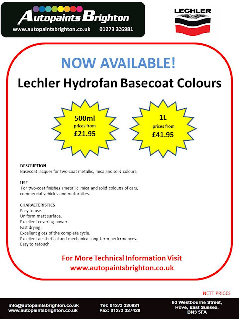 Autopaints Brighton - Car Paint and Automotive Products: Lechler ...