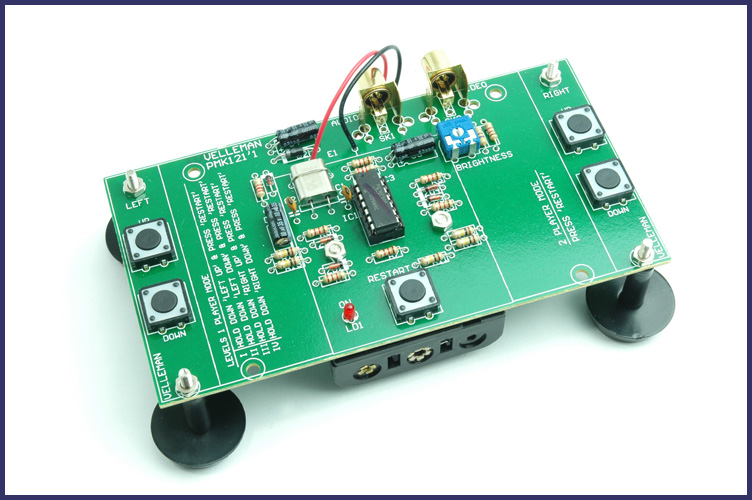 Techunboxed: Velleman MK121NTSC TV Tennis Game Kit [Review]