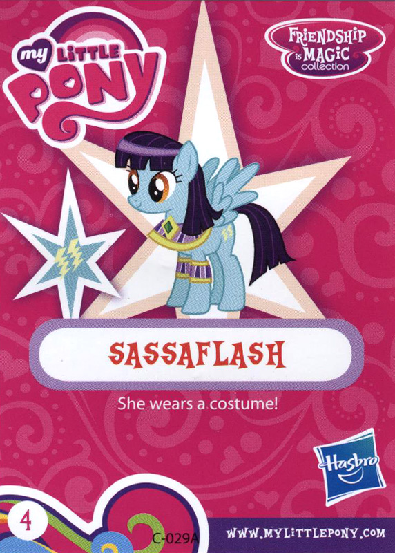 MLP Sassaflash Blind Bag Cards | MLP Merch