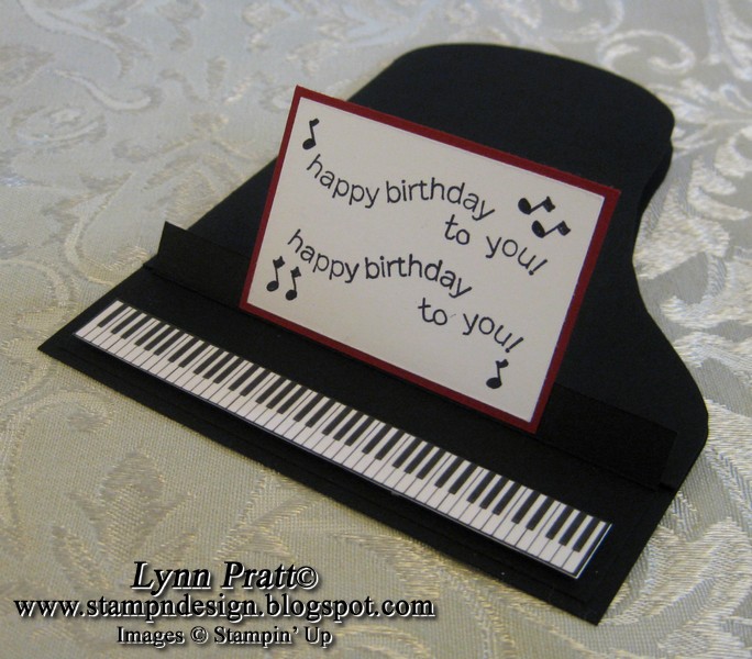 Stamp-n-Design: Piano Cards