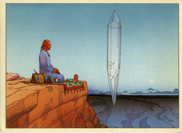 [Librairie] La comete de Carthage: > Des cartes de vœux… Moebius