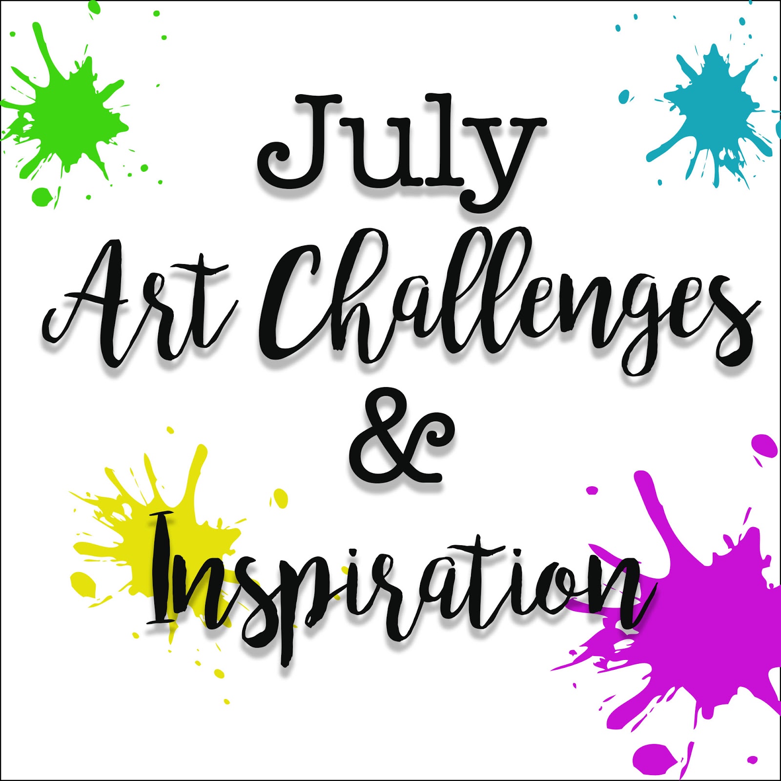CraftyHope: July Art Challenges and Inspiration