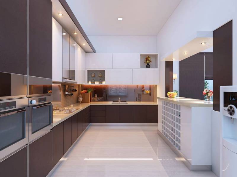 Jasa Arsitek Desain - Bangun: Desain Pantry Minimalis modern