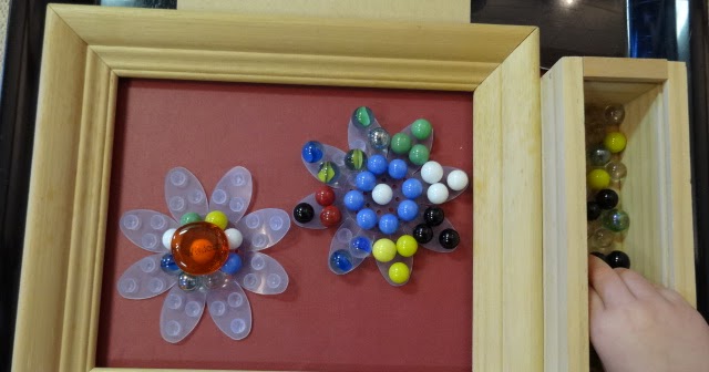 Inspired Montessori, Reggio Loose Parts, and Children's Art : Marble ...