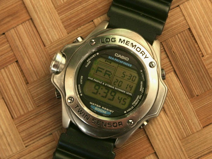Dayan's Day: (SOLD) Casio SPF-100 Titanium