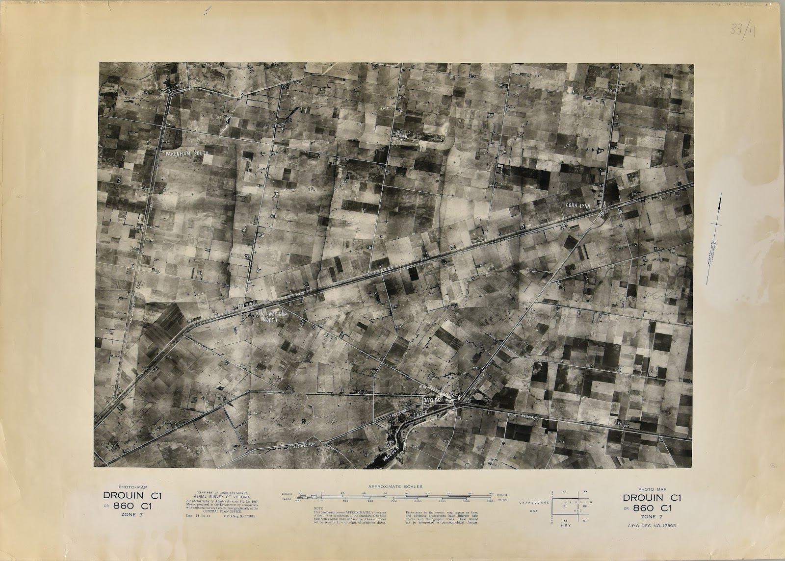 Casey Cardinia - links to our past: Aerial photos of the flat, coastal ...