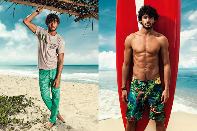 Coca-Cola Clothing Spring/Summer 2014 Campaign featuring Marlon Teixeira