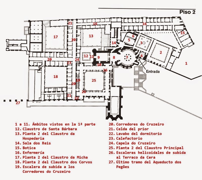 El convento de Cristo de Tomar (II). Los claustros joaninos y otras ...