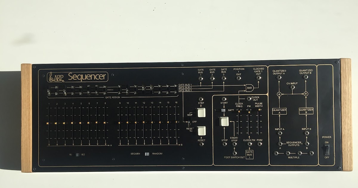 MATRIXSYNTH: ARP 1601 Sequencer (16 Step Analog Sequencer Clone)