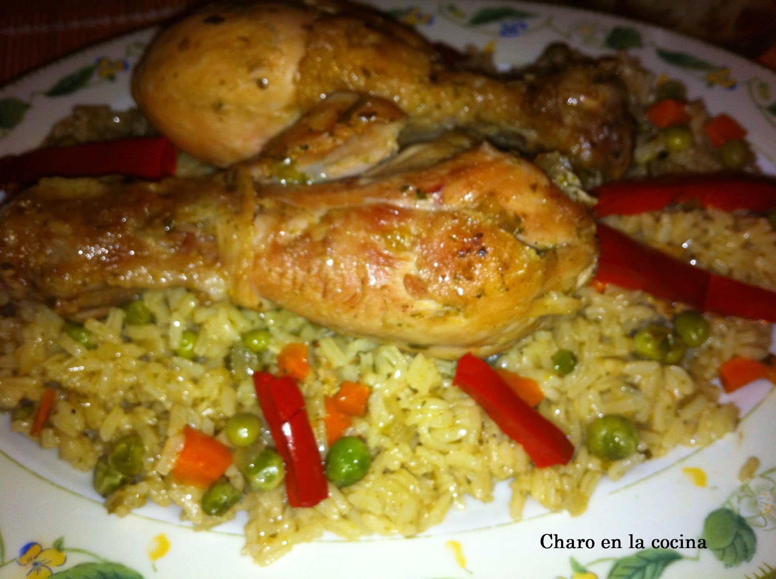 Charo en la cocina: Arroz con Pollo (Peru)