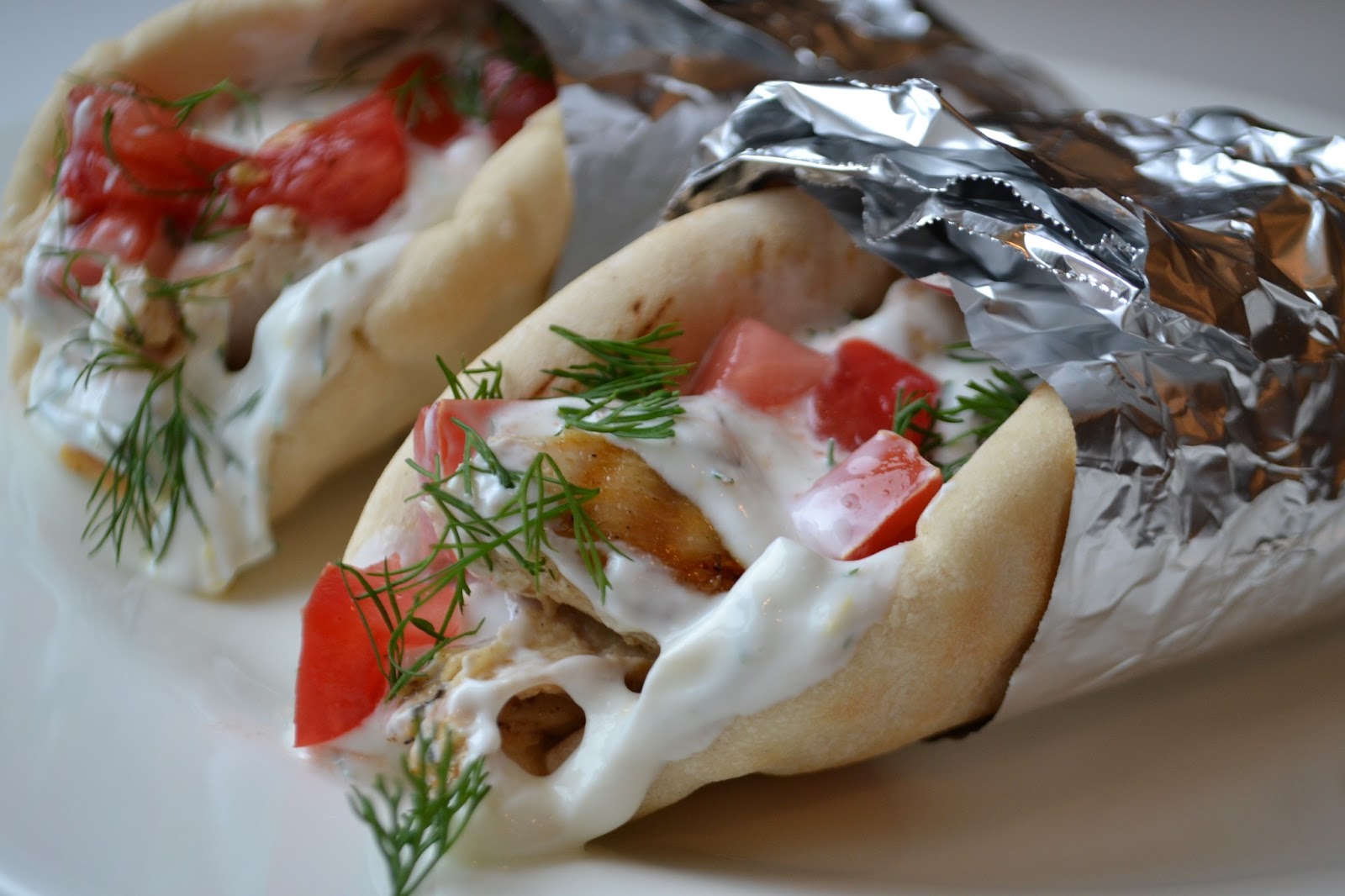 Leaner Maureener: Low Fat Chicken Gyros
