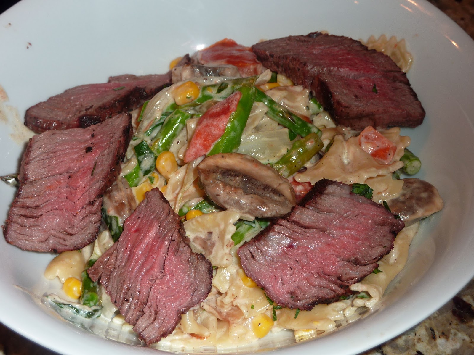 The Food Driven Life: Creamy Vegetable Pasta Primavera (with shrimp ...