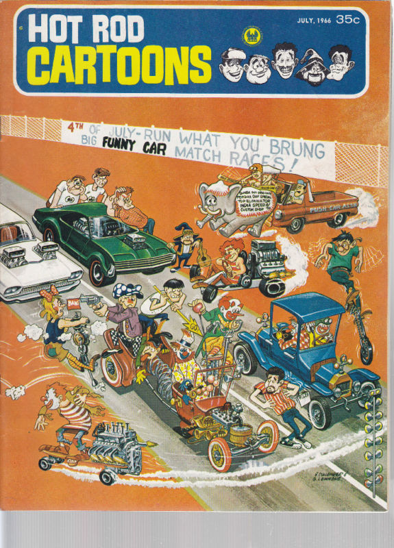 VINTAGE SPIRIT: Hot Rod Cartoons