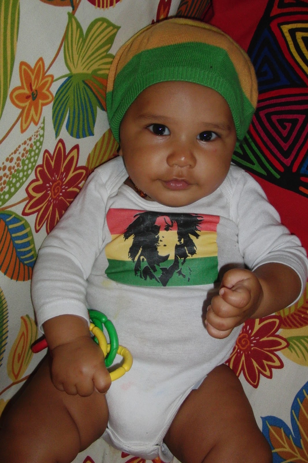 kids and colors: Baby M, rasta baby