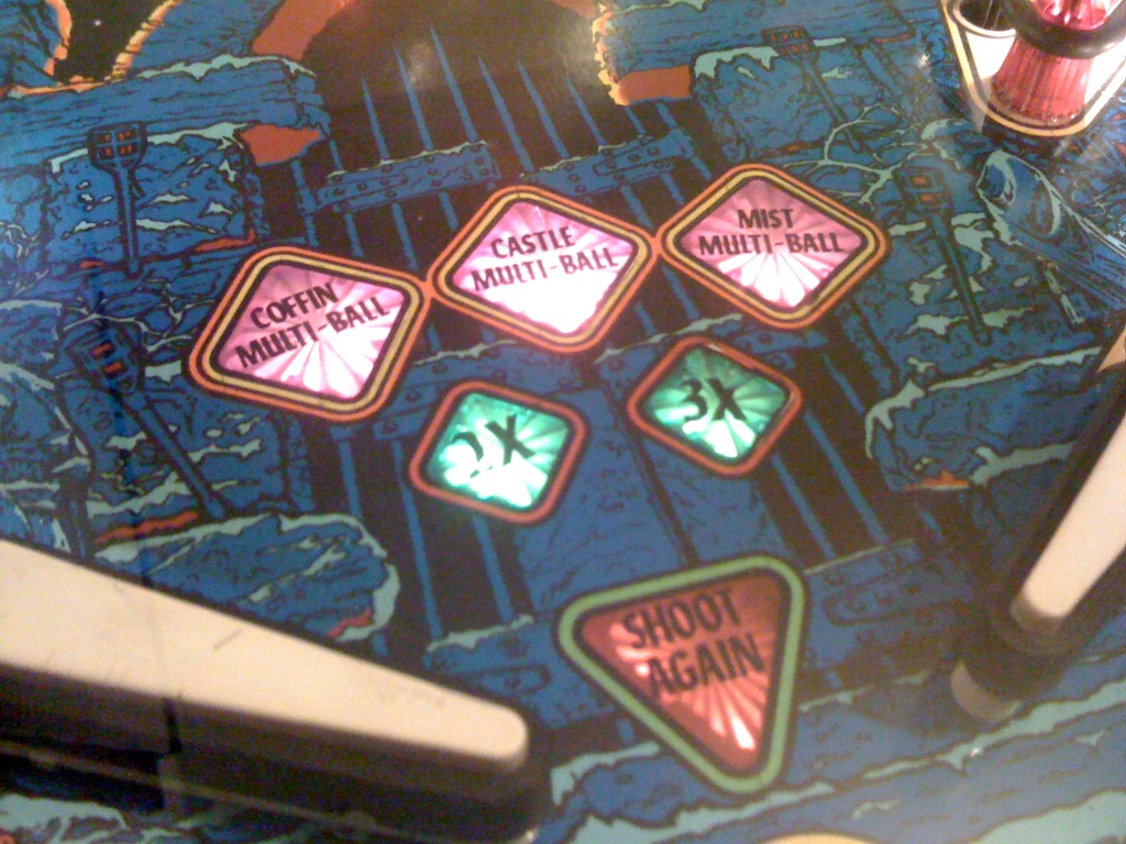 suicide bullets: New Pinball: Bram Stoker's Dracula - Williams, 1993