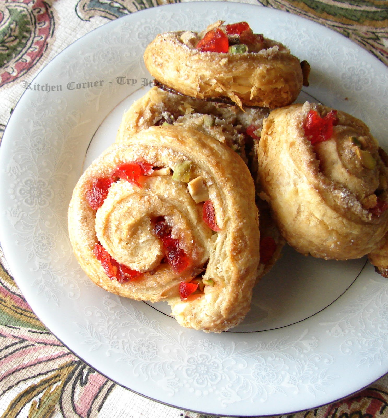 Fruit and Nut Pinwheels