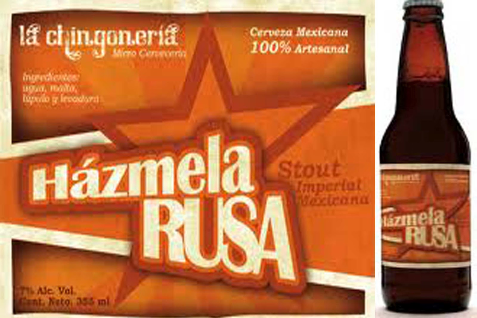 Cerveza Hazmela Rusa: Medalla de Oro