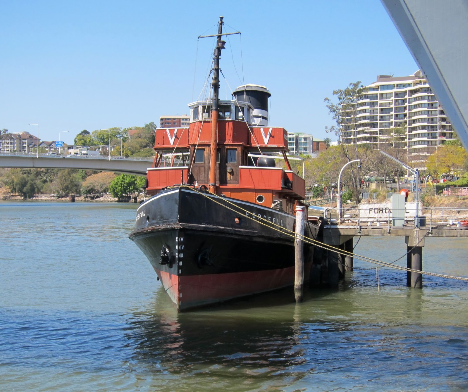 transpress nz: tug 'Forceful', Queensland Maritime Museum, Brisbane