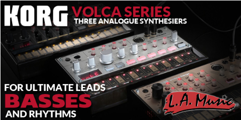 Korg Releases Volca Series For Ultimate Leads, Basses and Rhythms ~ L.A ...