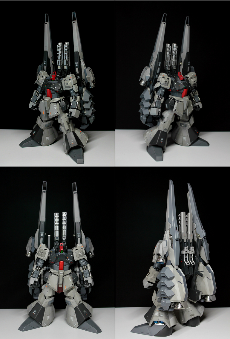 Custom Build: MG 1/100 "Schuzrum Dias [Amuro Ray Custom]"