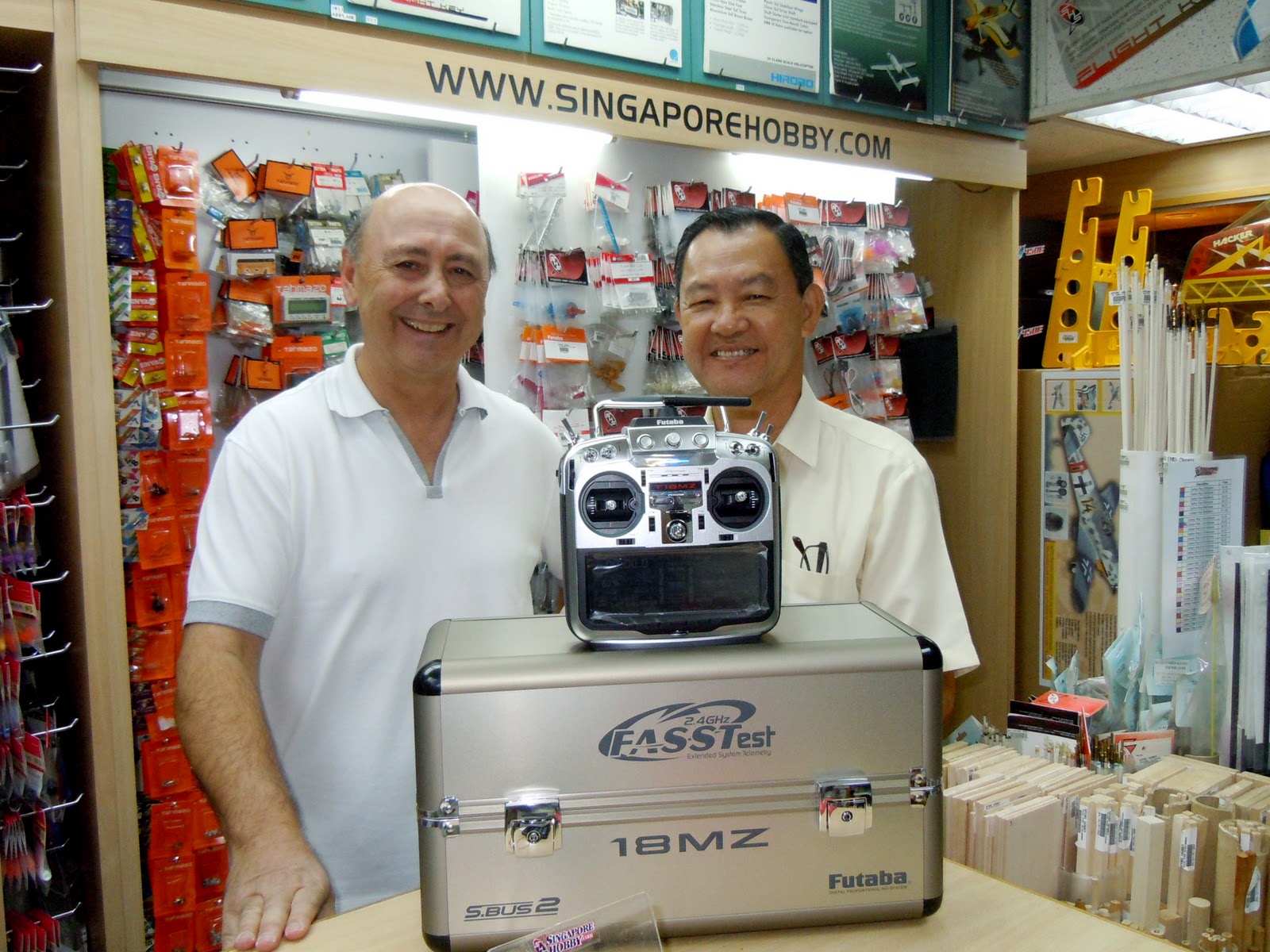 FAI-F3A WORLD SCENE: SINGAPORE HOBBY SHOPS