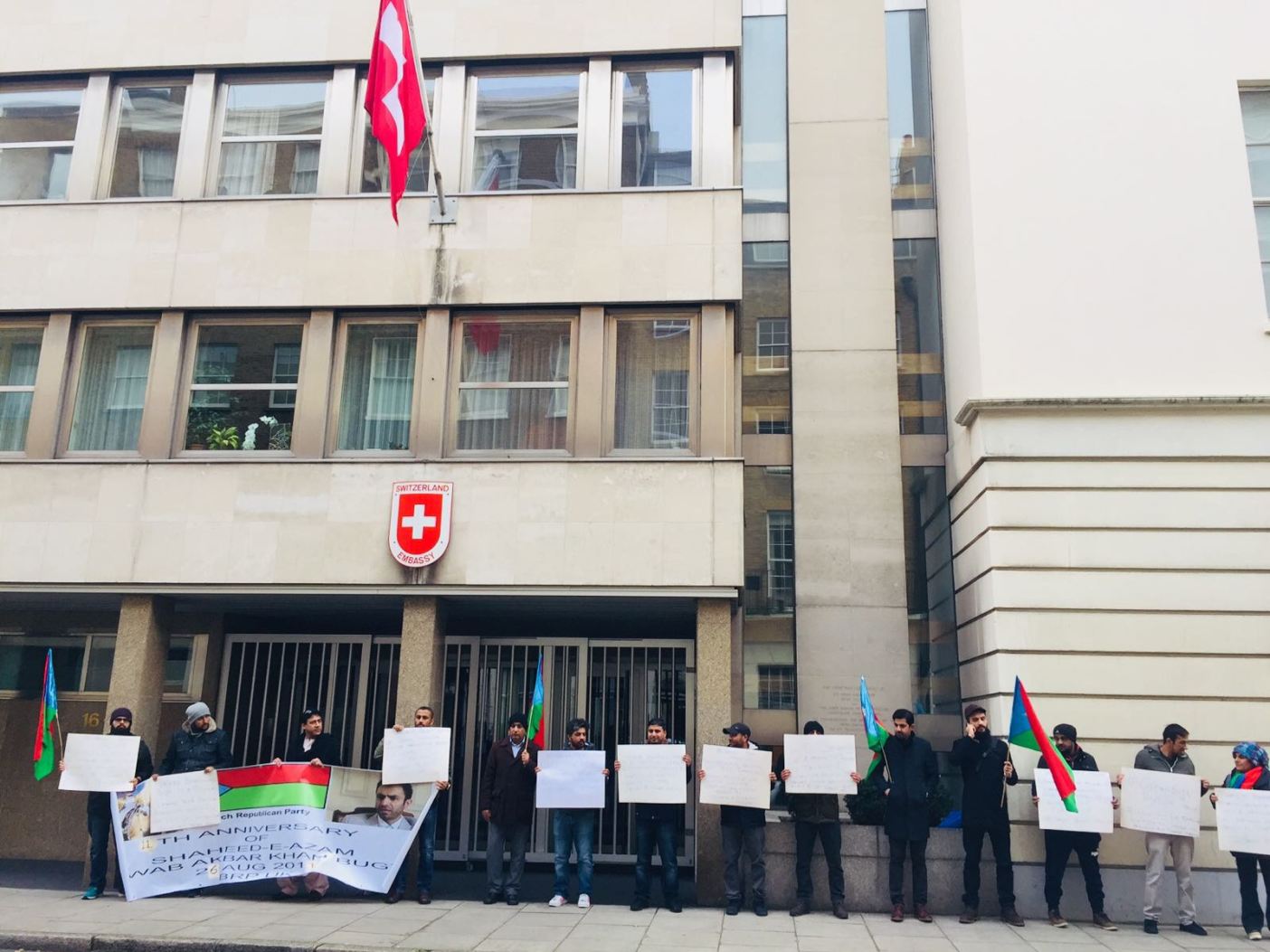BRP Germany: #GrantBugtiAsylum: Baloch Republican Party protests ...