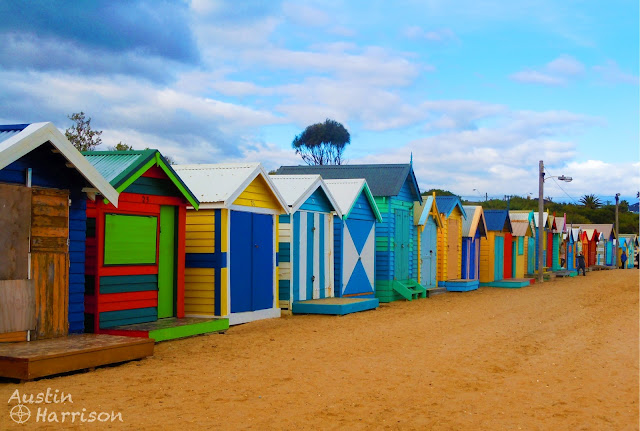 The Ramblingstone: Australia: A Walk to the Brighton Bath Houses