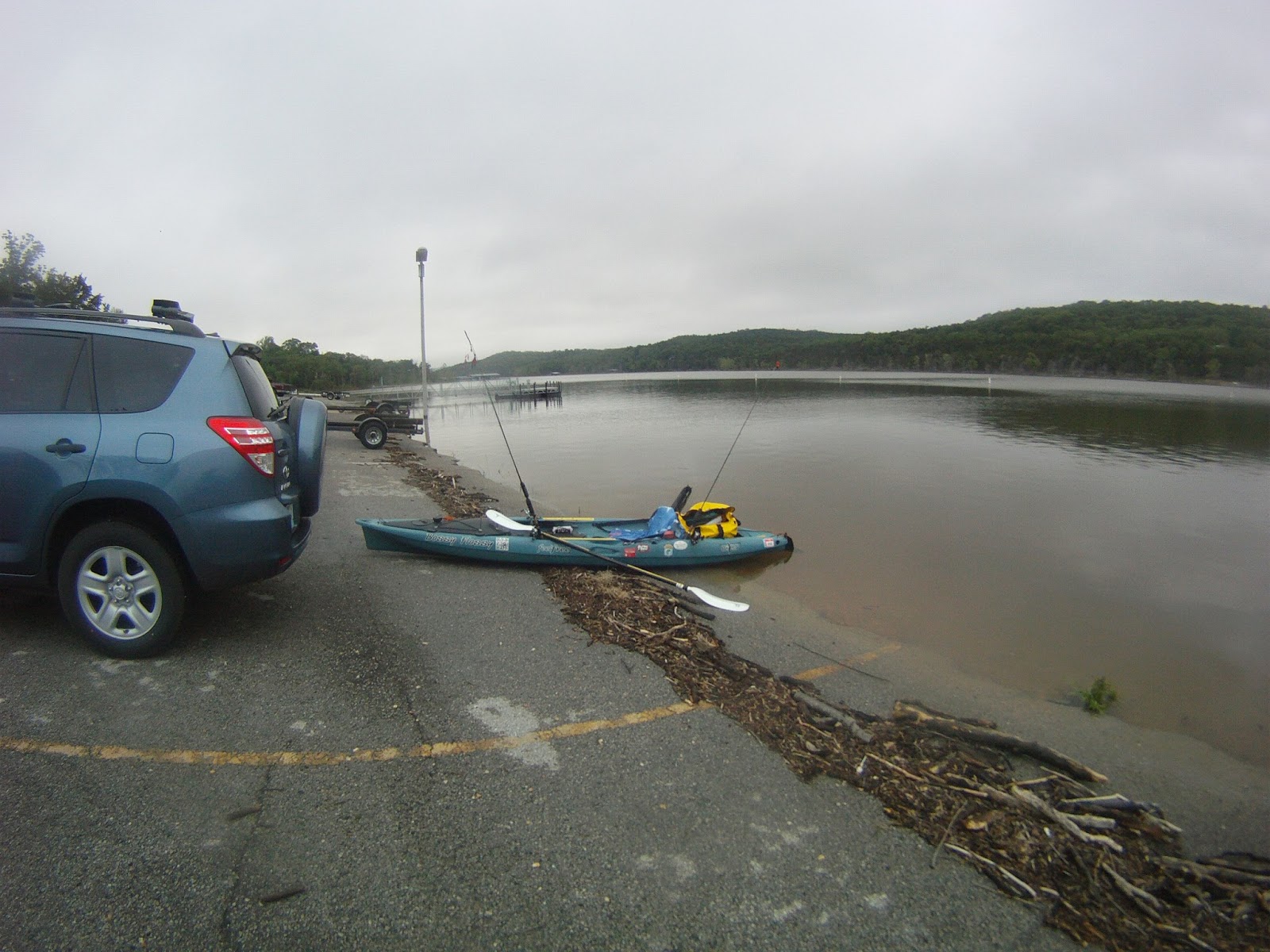 Fish Missouri: Kayak fishing Table Rock Lake, Aunts Creek Access May 15 ...