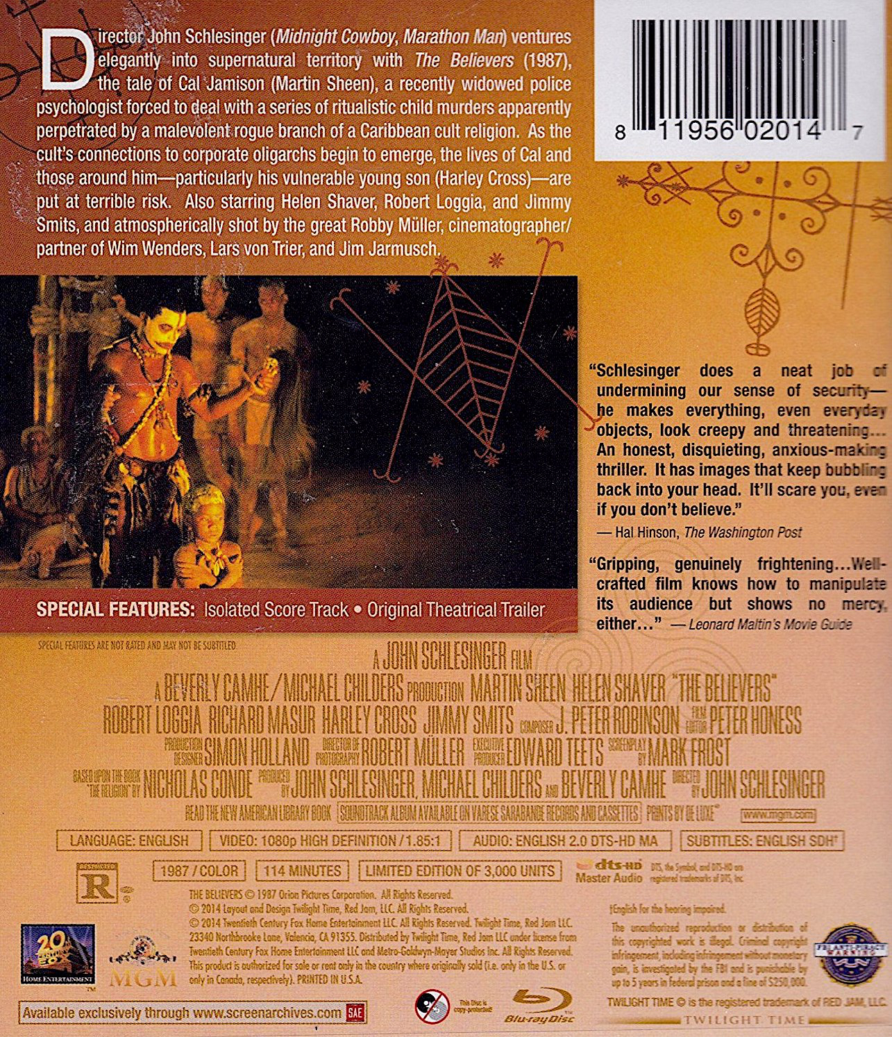 blu-ray and dvd covers: TWILIGHT TIME LIMITED EDITION SERIES BLU-RAYS