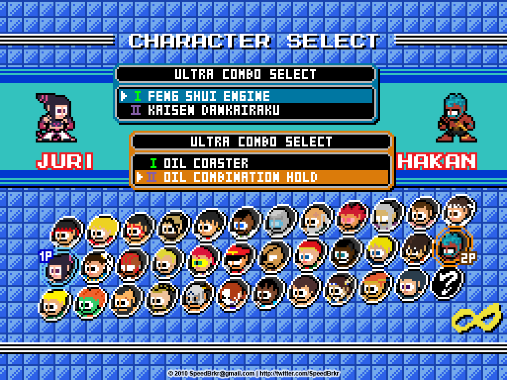 Street Fighter V Character Select Screen | Street Fighter V