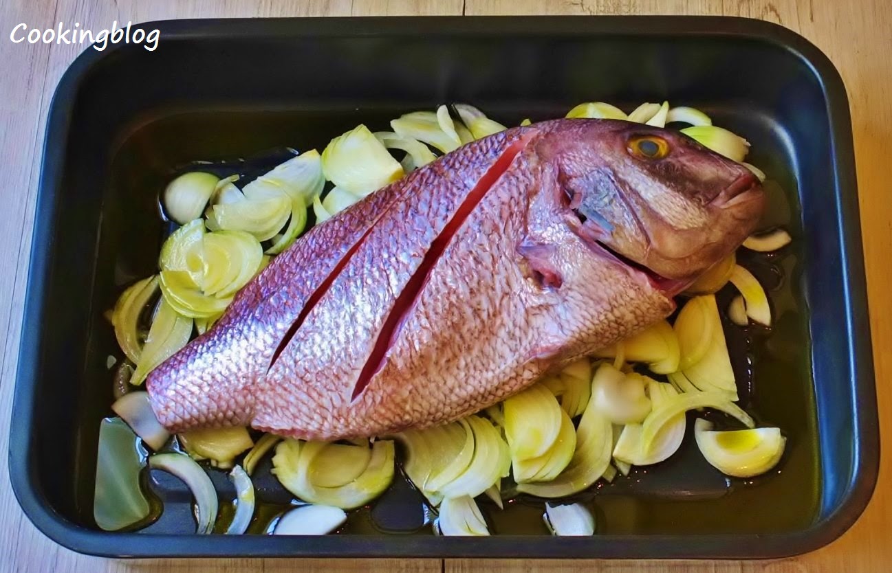 Cooking Books: Pargo no forno | Roasted snapper