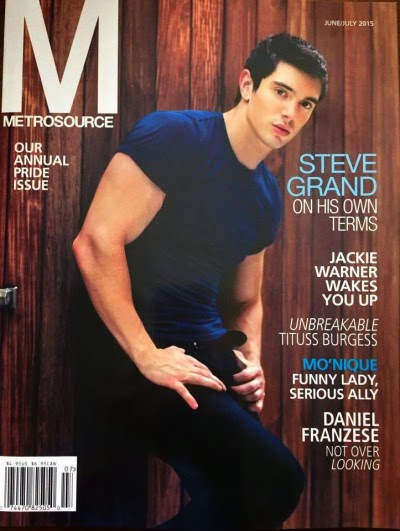 VJBrendan.com: 'MetroSource' Cover Boy: Steve Grand