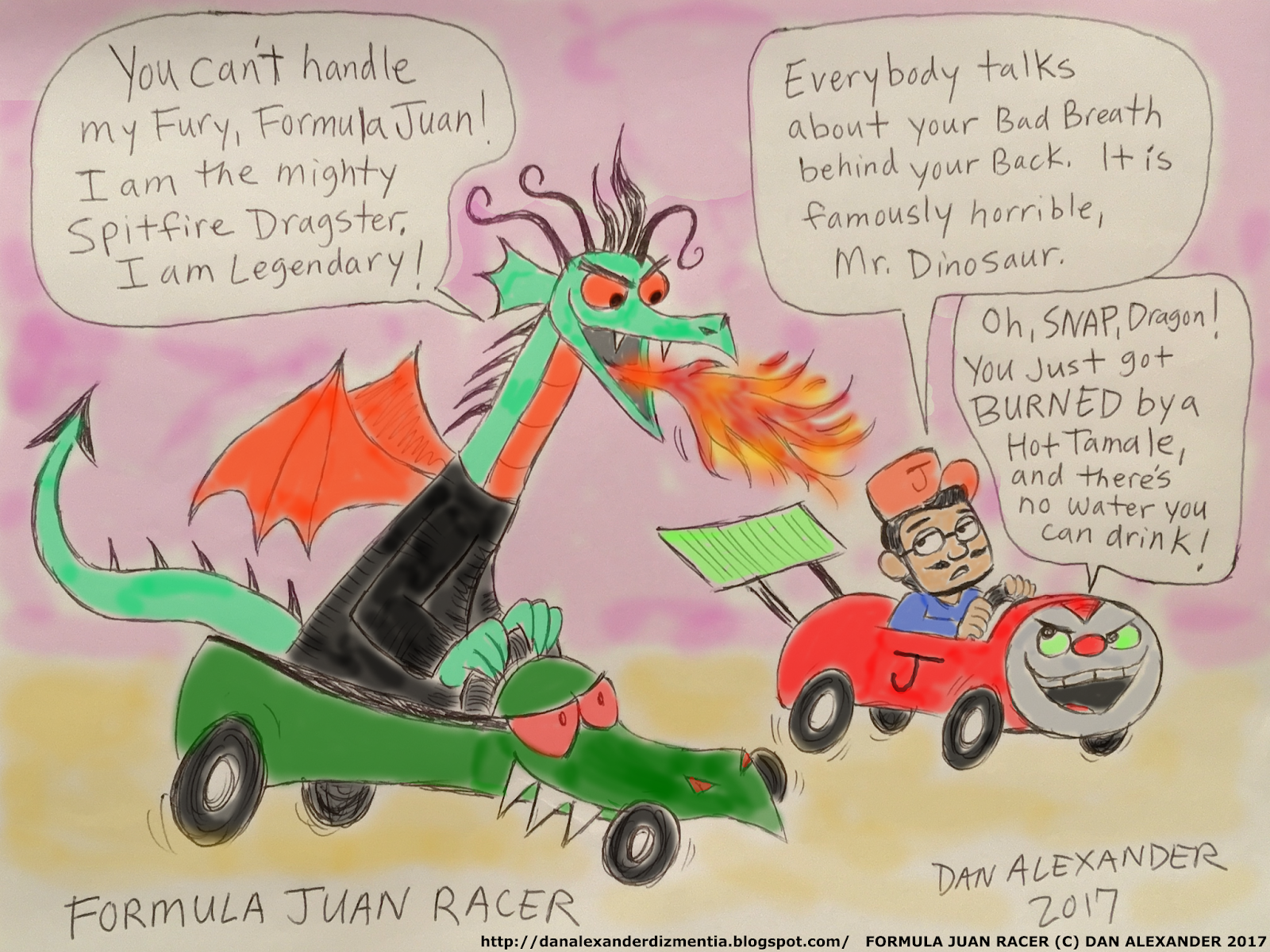 Dan Alexander Dizmentia: Formula Juan Racer