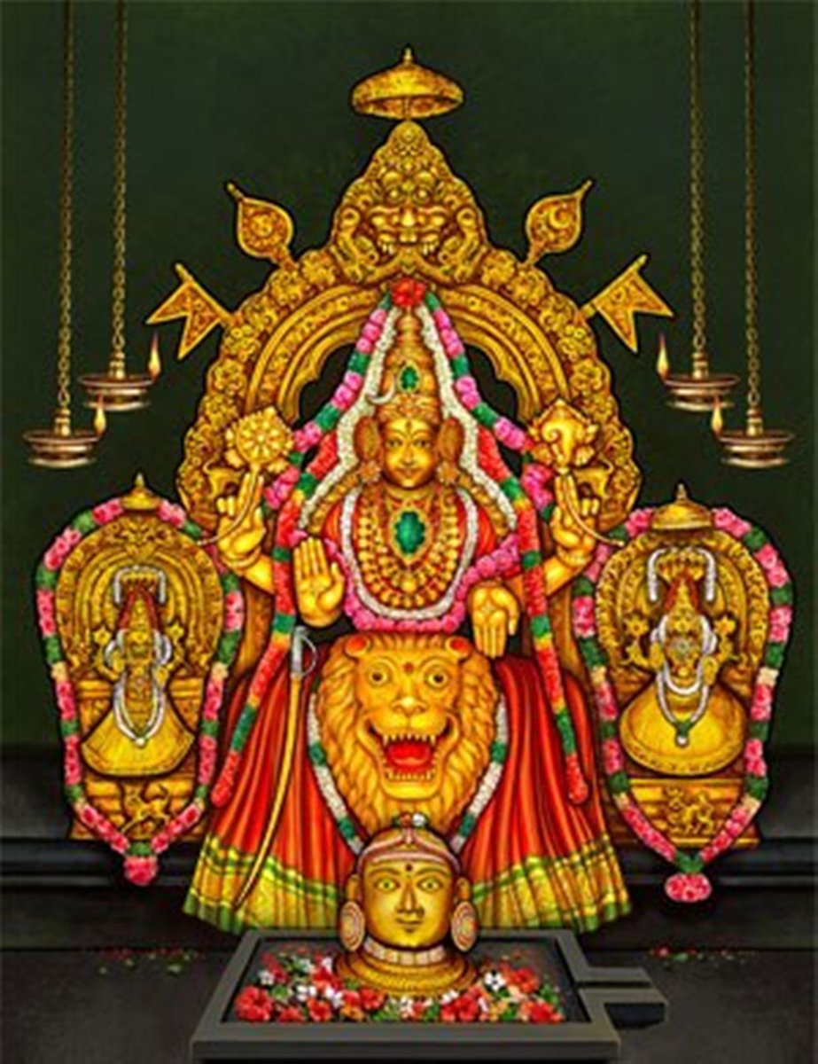 LAS MADRITIERRAS Y LOS PADRINAUTAS: MOOKAMBIKA : LA ENCARNACION DE LA ...