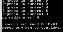 CodigoGX: Codigos de programación: Como calcular la mediana en C, Java, Python, Small Basic