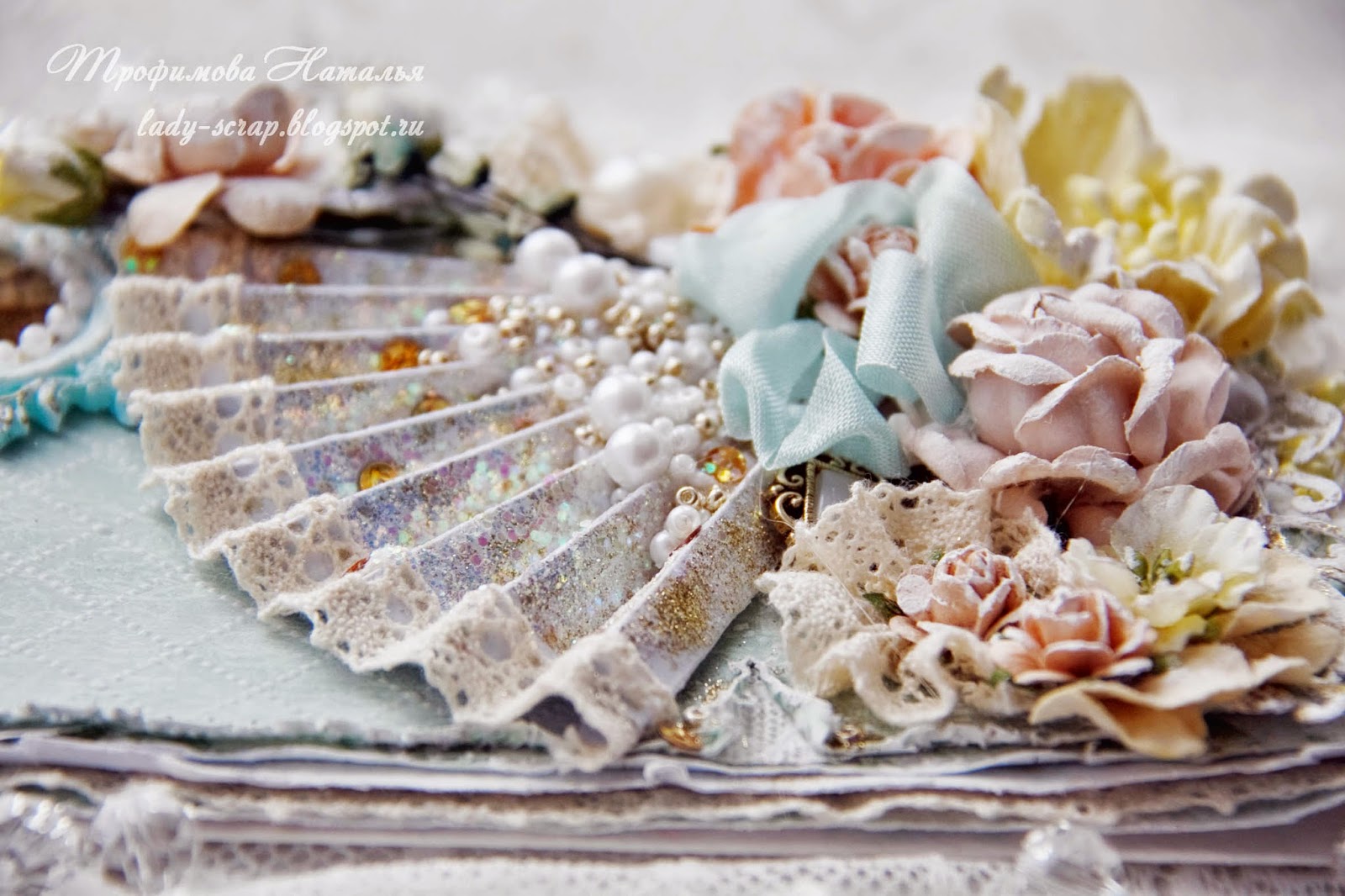 Открытка "Прекрасная незнакомка" - LADY-SCRAP