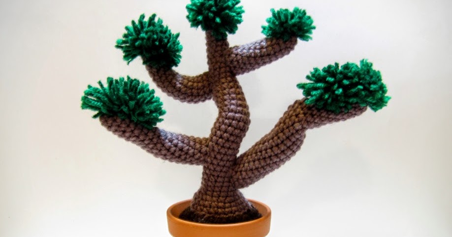 MadebyJody666: Crochet Bonsai Tree