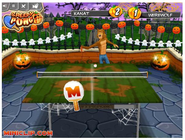 Creepy Pong ~ Top Online Games