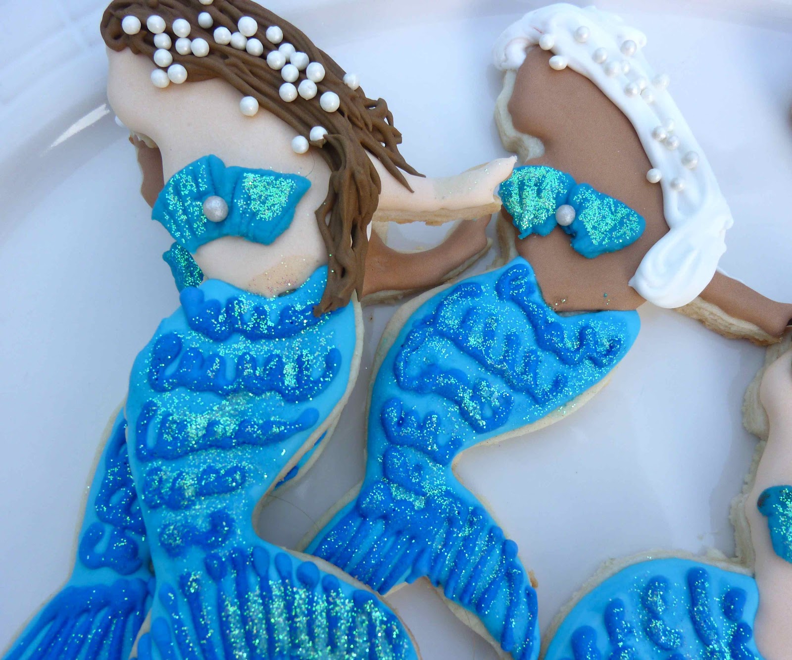 Mermaid Cookies for a Mermangel Over Manhattan Event – Diary of a Mad ...