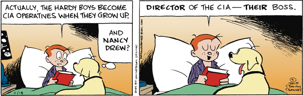 Mystery Fanfare: Cartoon of the Day: Nancy Drew