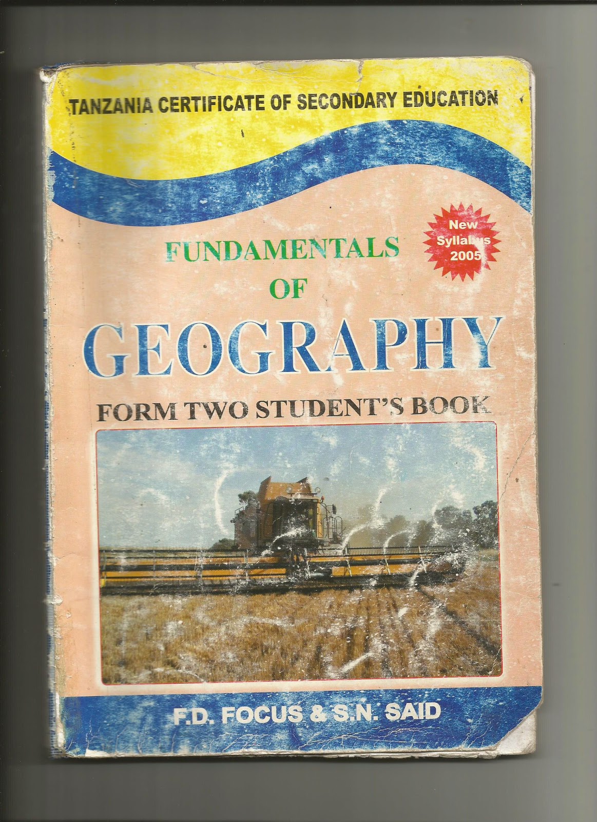 MWL JAPHET MASATU BLOG: Fundamentals Of Geography-- Form Two Student"s ...
