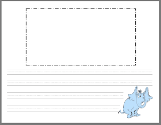 A Day in the Life of a Classroom Teacher: Dr. Seuss Writing Packet