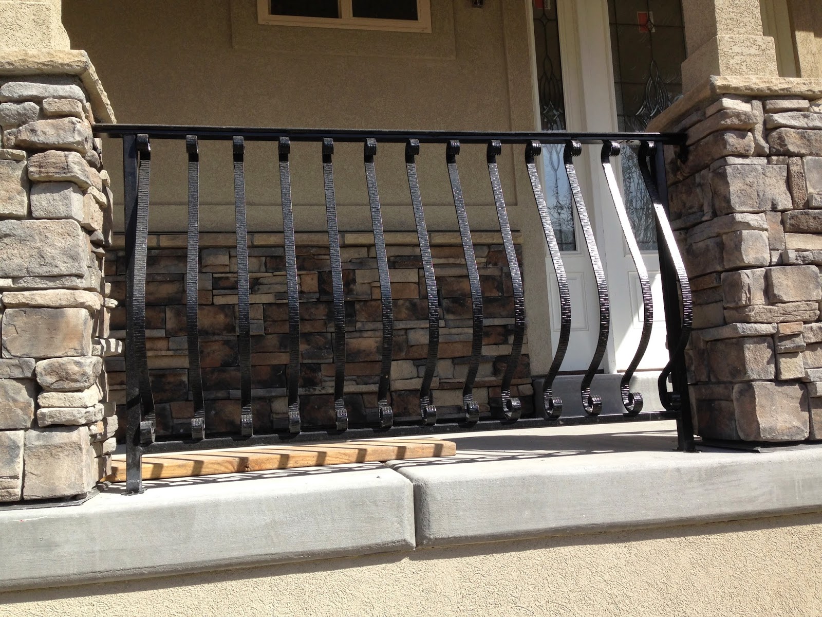 Salt Creek Ornamental Iron: Hand Railings (2)