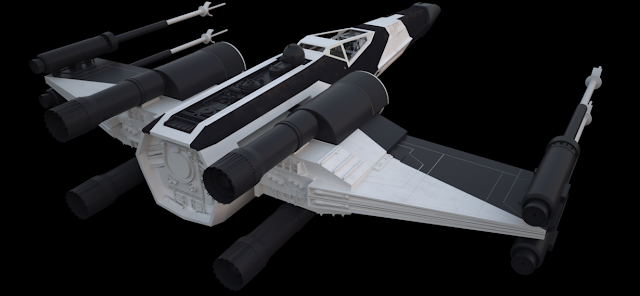 Stinson's All Things Star Wars Blog: Rogue One Partisan X-Wing