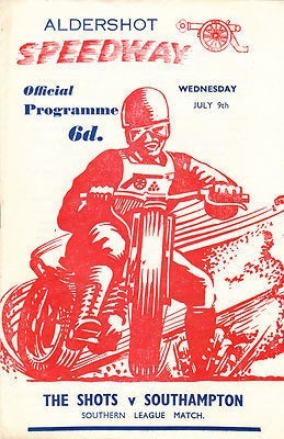Speedway Archive: Aldershot Shots Programme Gallery